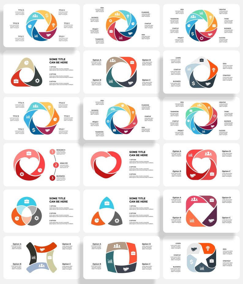 Circle Diagrams, Cute Powerpoint Presentation Template, Aesthetic ...