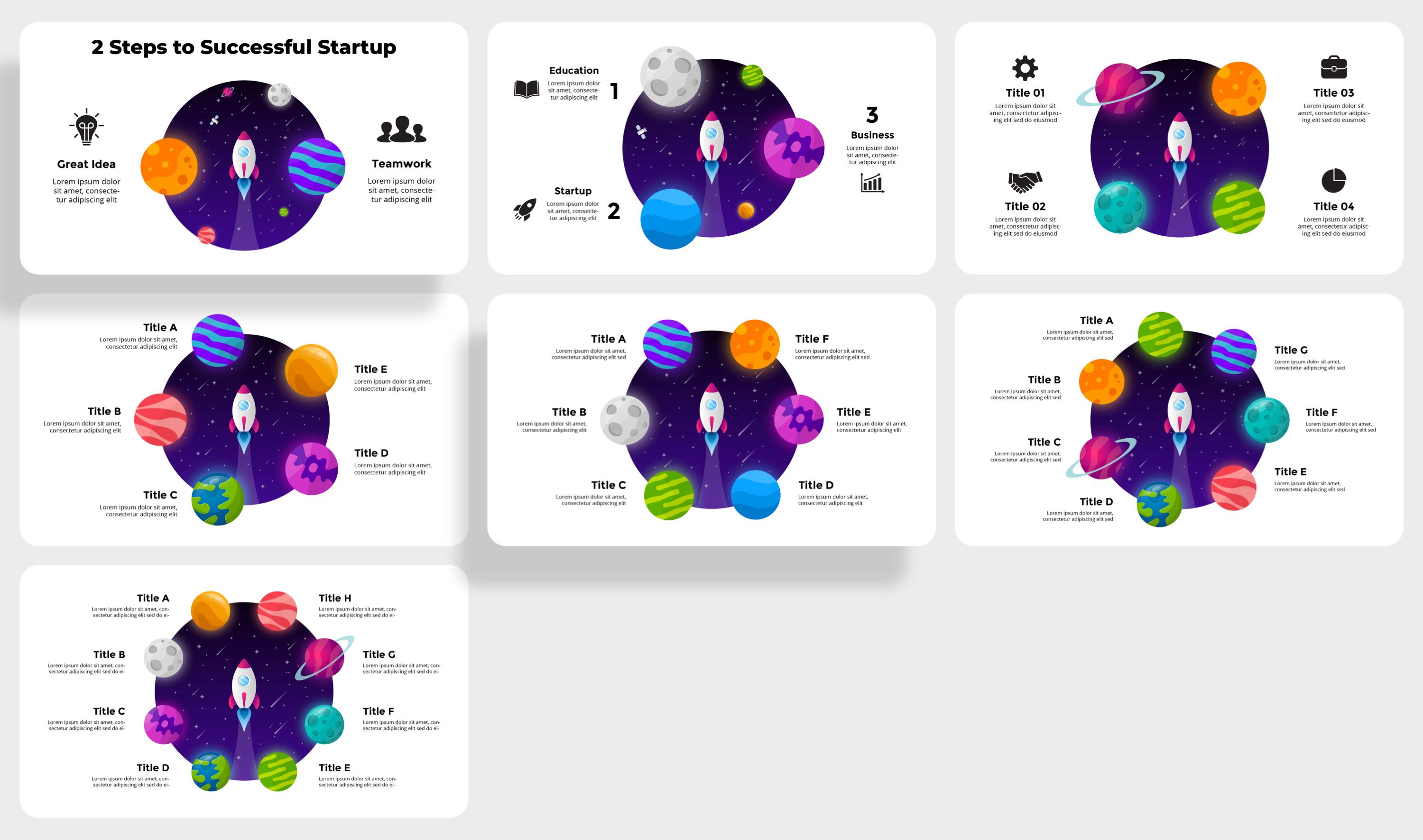 Space Infographics Powerpoint, Presentation Template, Universe ...