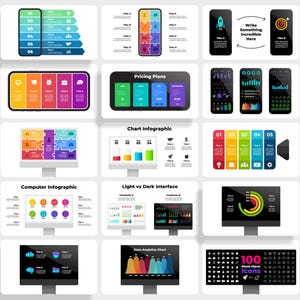 IT Infographics, Powerpoint Template, Keynote Presentation, Online ...