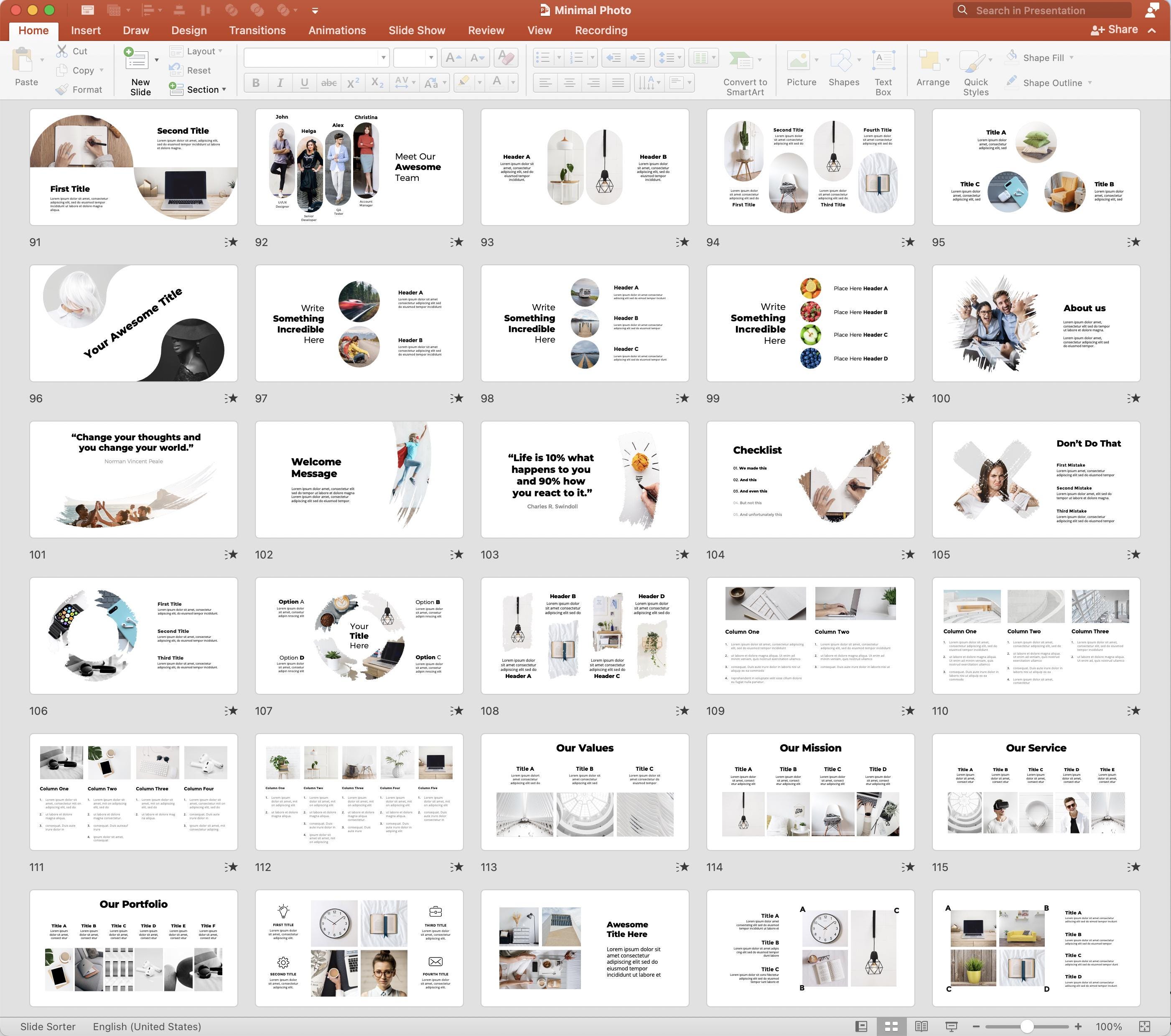 Minimal Powerpoint Presentation, Clean Template Canva, Minimalistic ...