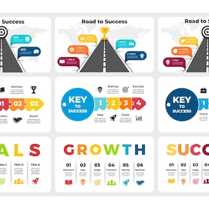 Success Infographics Design. Powerpoint Presentation Template for ...