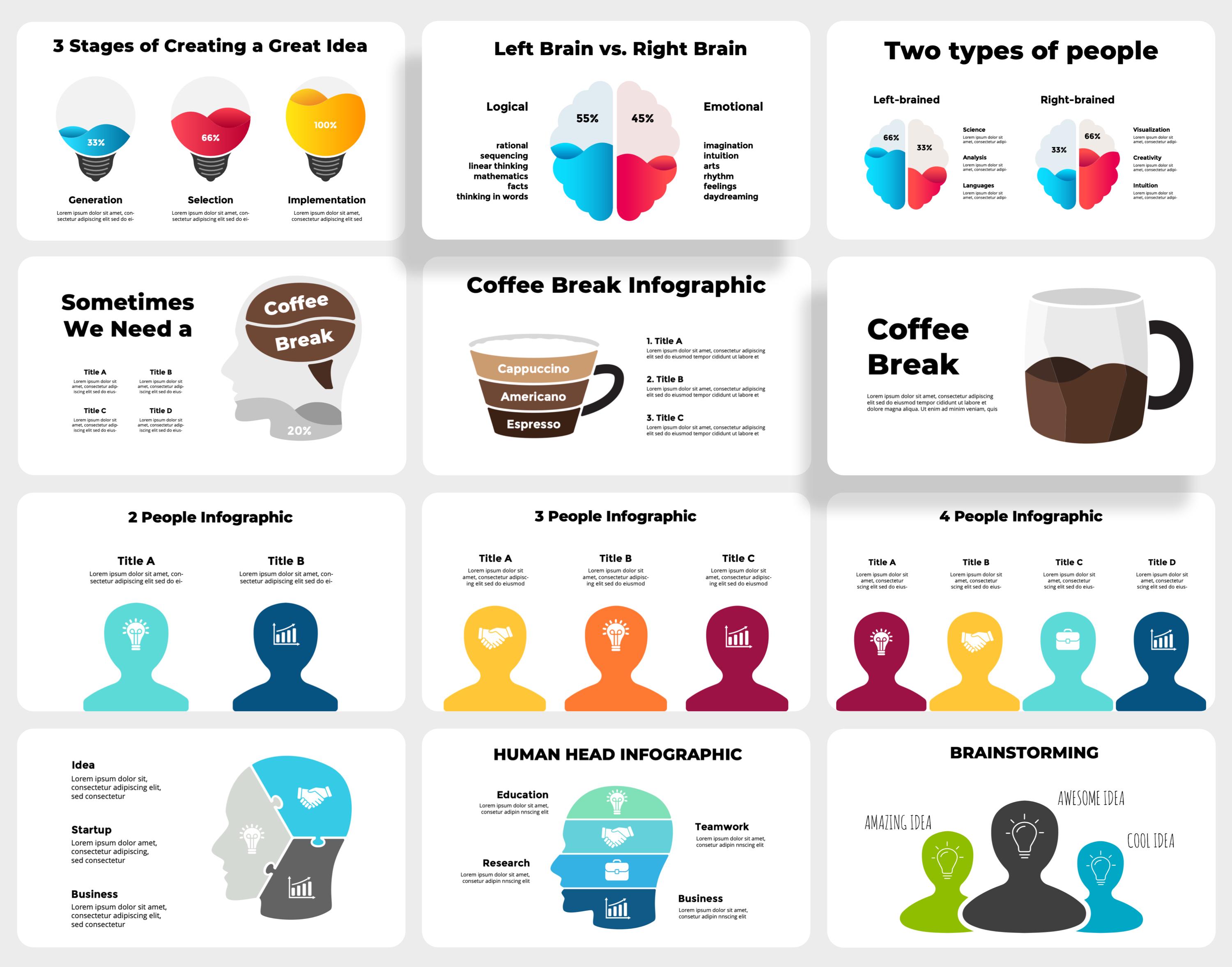 Teamwork Presentation Template,powerpoint Infographics,animated Ppt ...