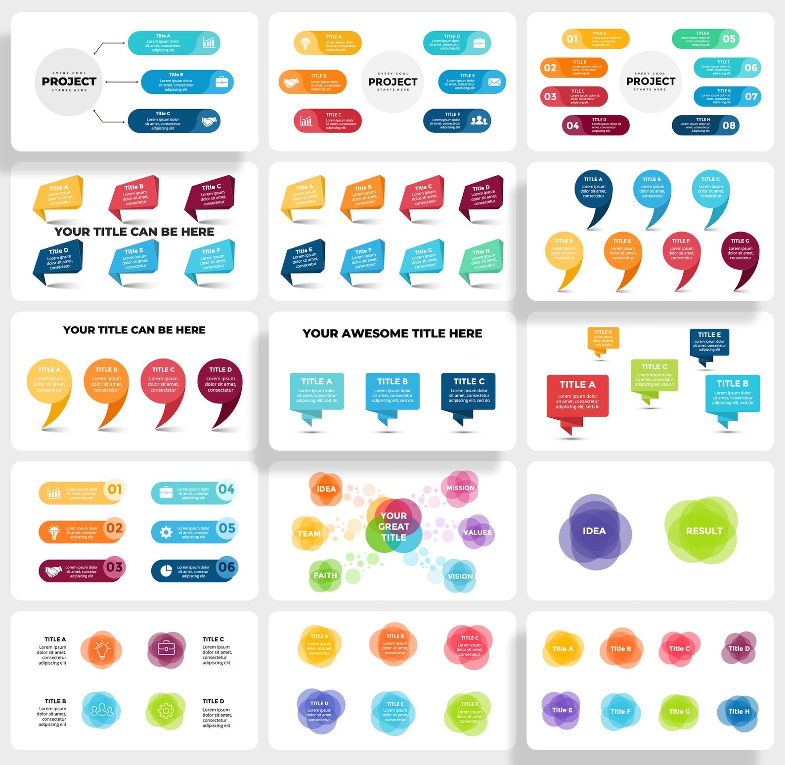 Simple Pitch Deck, Basic Ppt Slides, Clean Essential Design ...