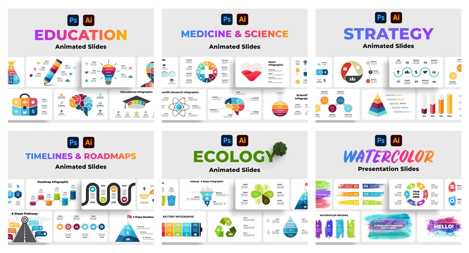 Vector Infographics, Editable Adobe Illustrator, Data Visualization ...