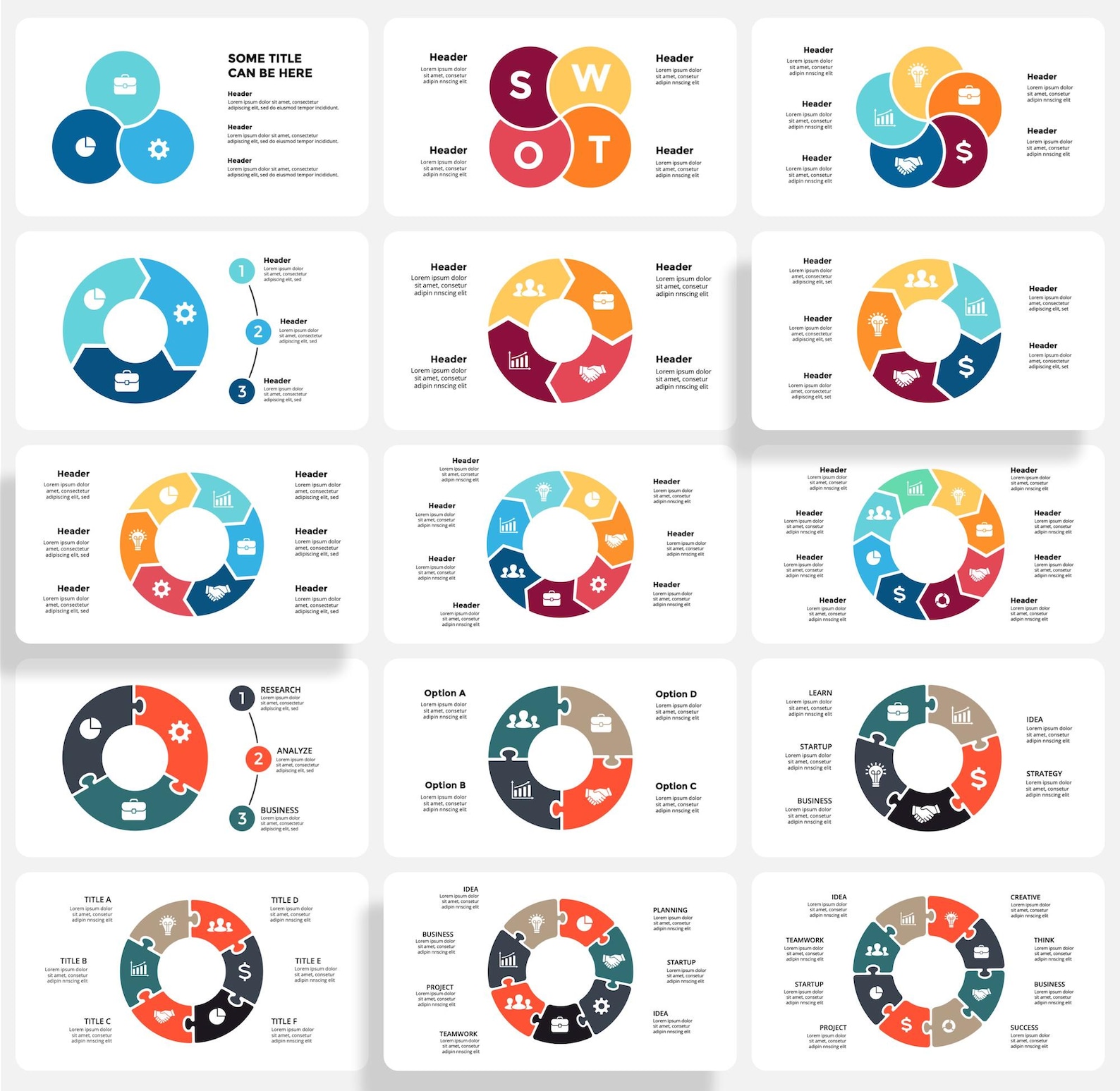 Circle Diagrams,chart Powerpoint Presentation Template,keynote ...
