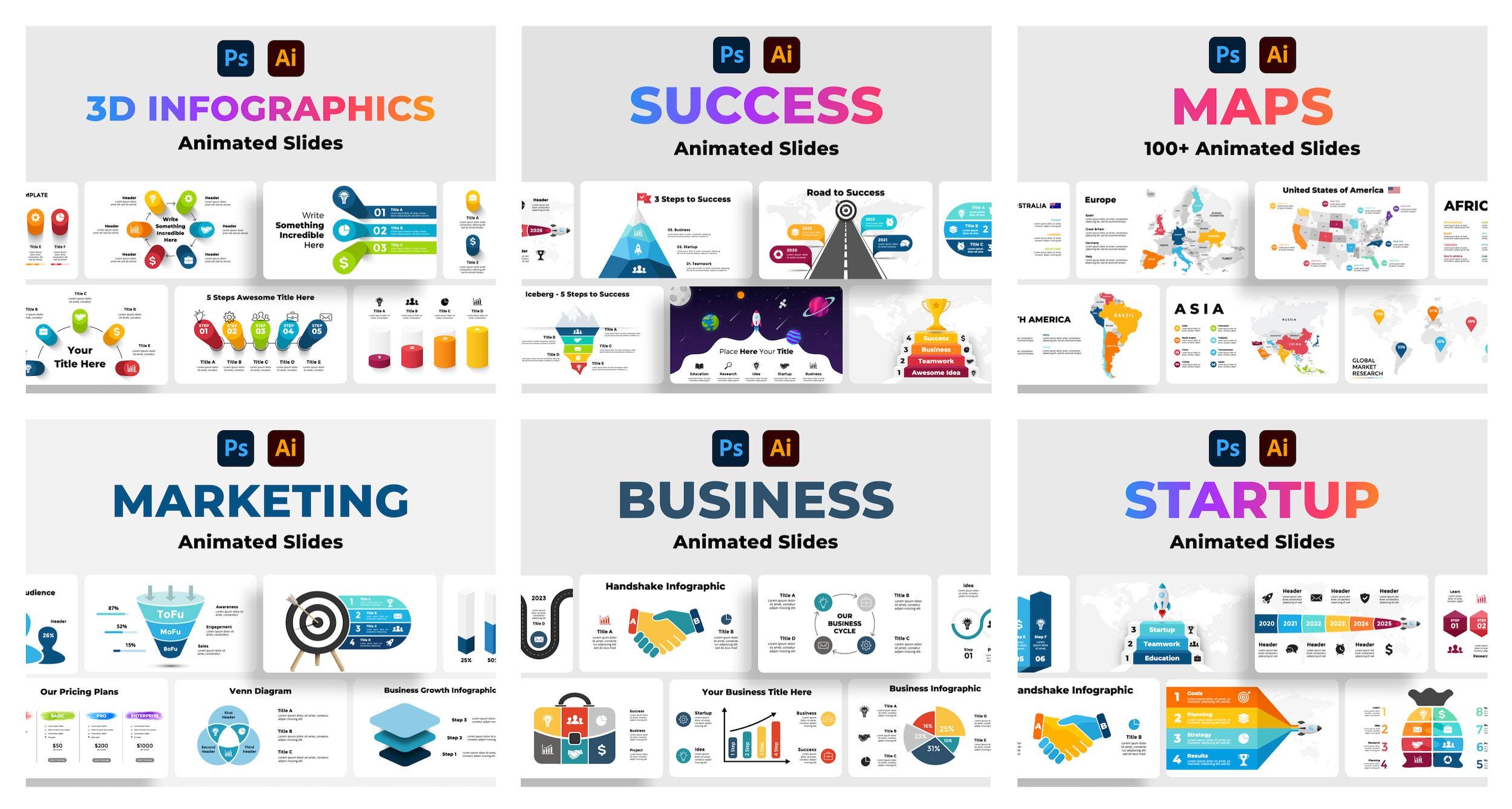 Vector Infographics, Editable Adobe Illustrator, Data Visualization ...