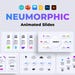 Neumorphism Powerpoint Presentation Template, Neumorphic Infographics ...
