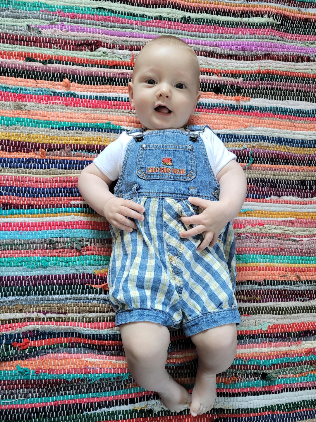 Rare Lego Duplo Vintage 90s 1990s Retro Baby Boy Denim Panel Dungarees ...