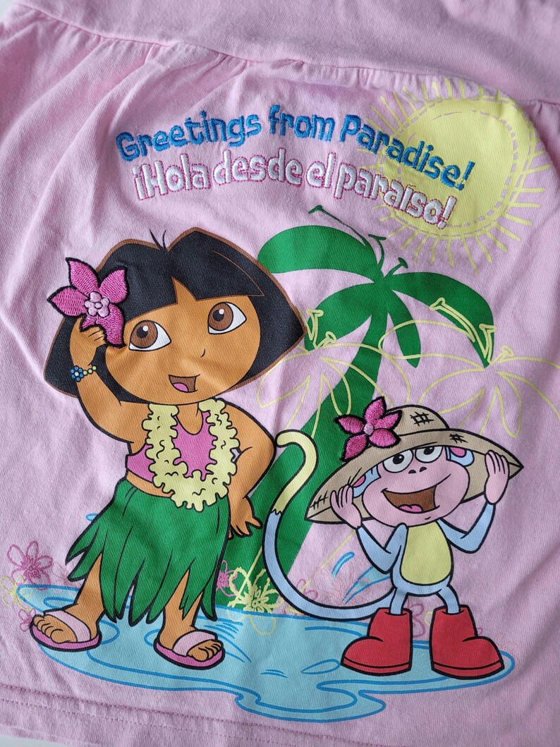 Y2K Dora the Explorer Summer Dress 00s Preschool Girls Vintage Dora ...
