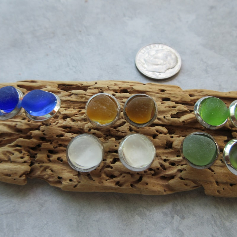 Island Studs - Etsy