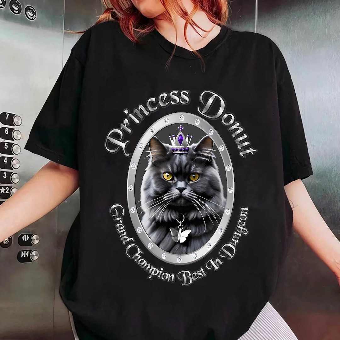 Dungeon Crawler Carl Shirt, Princess Donut & Mongo Gift, Geek Fashion ...