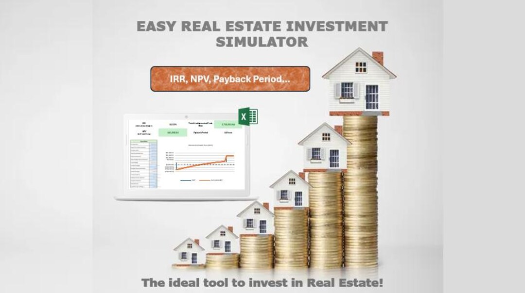 Easy Real Estate Investment Excel Tool | Real Estate Simulator ...