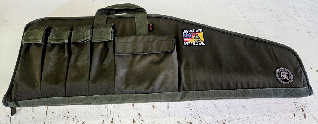 Soft Rifle Case - OD Green W/ Patches - Etsy