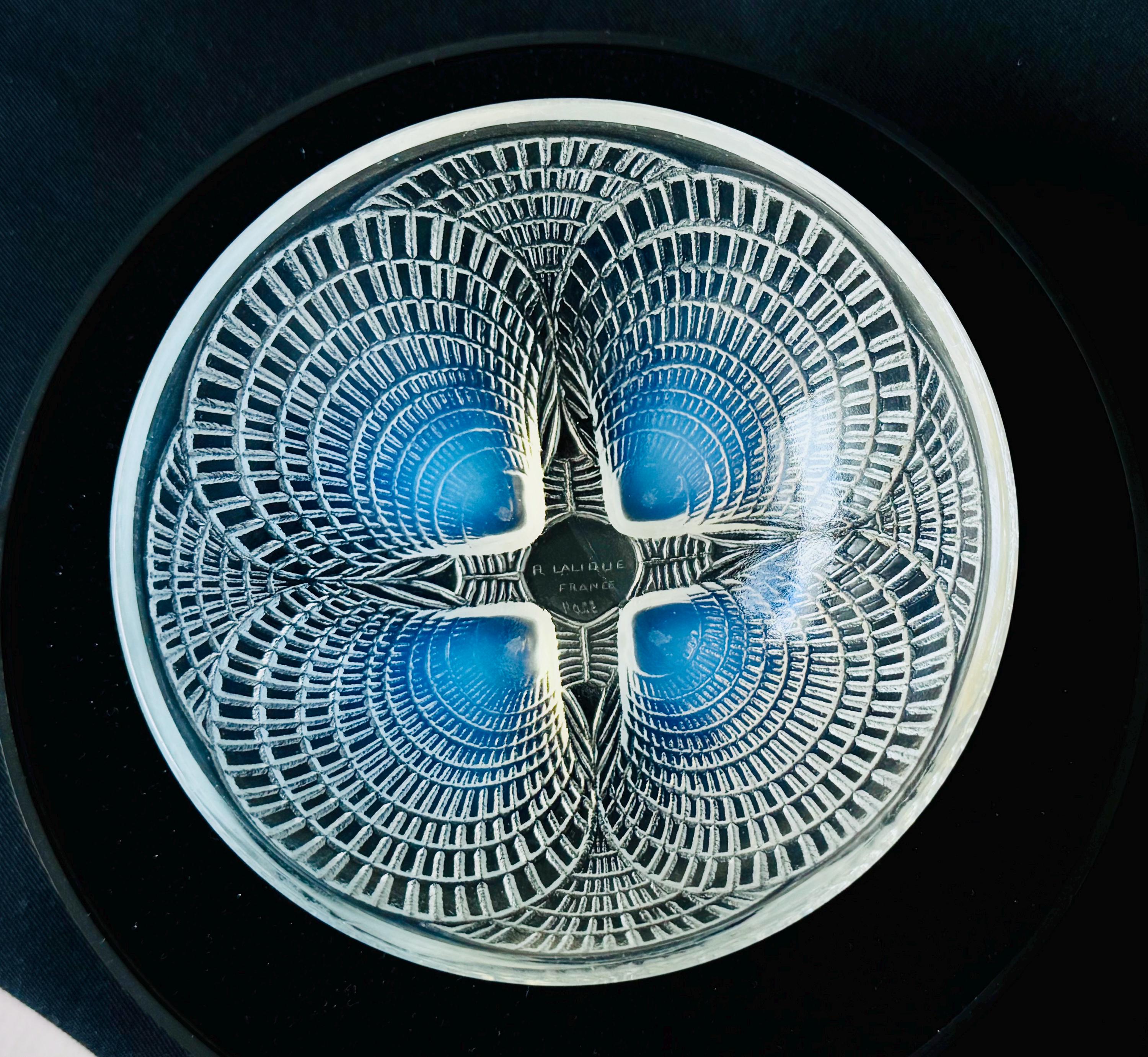 Rene Lalique Original Coquilles N5 Opalescent Glass Shell Bowl Vintage ...