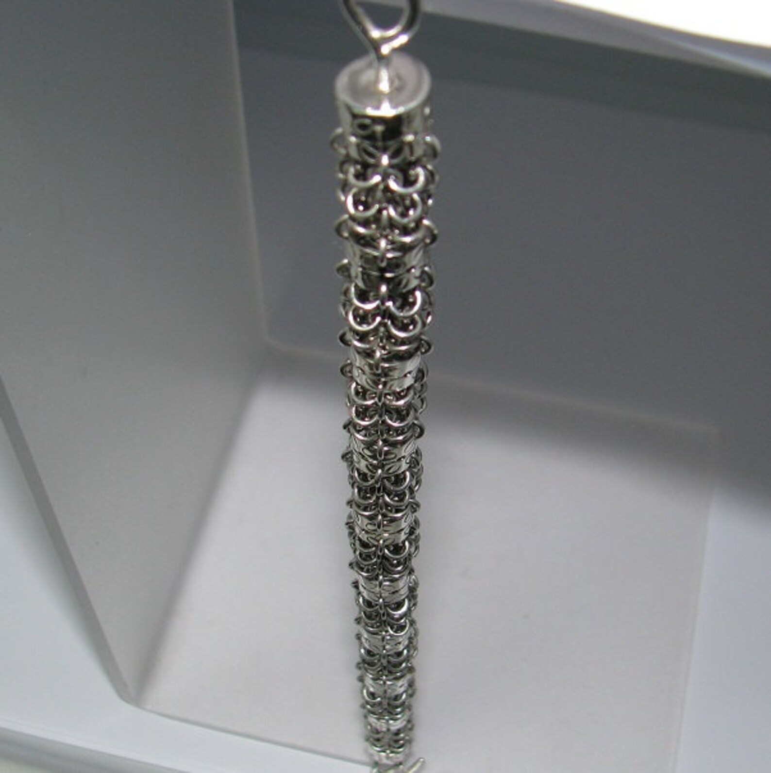 Tubular Chainmail Bracelet - Etsy