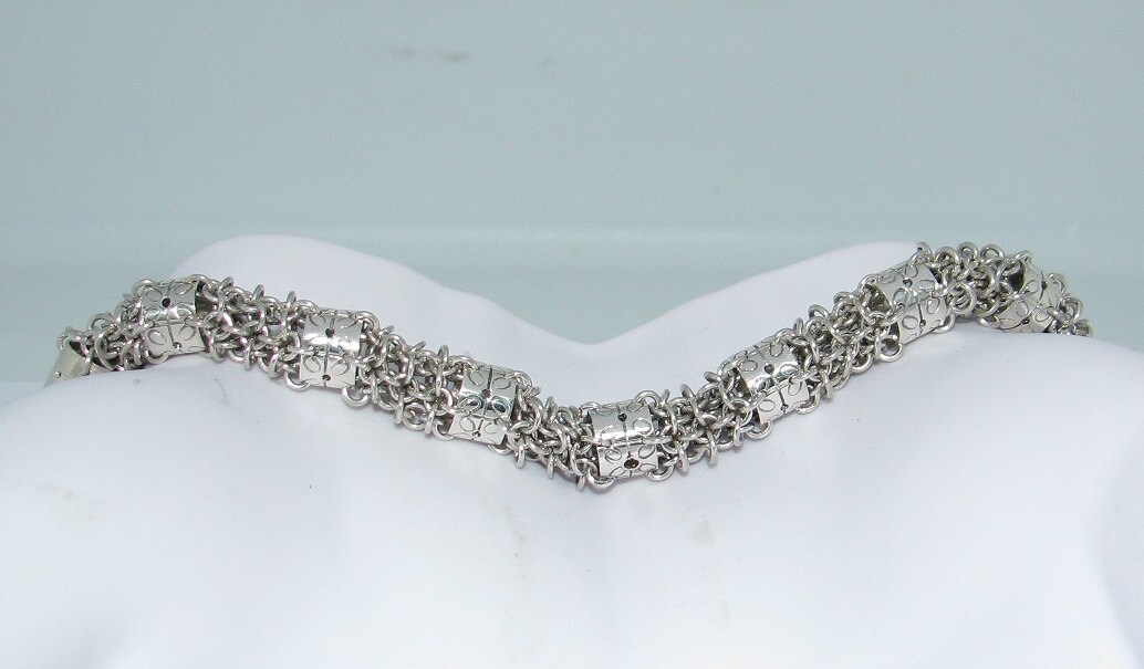 Tubular Chainmail Bracelet - Etsy