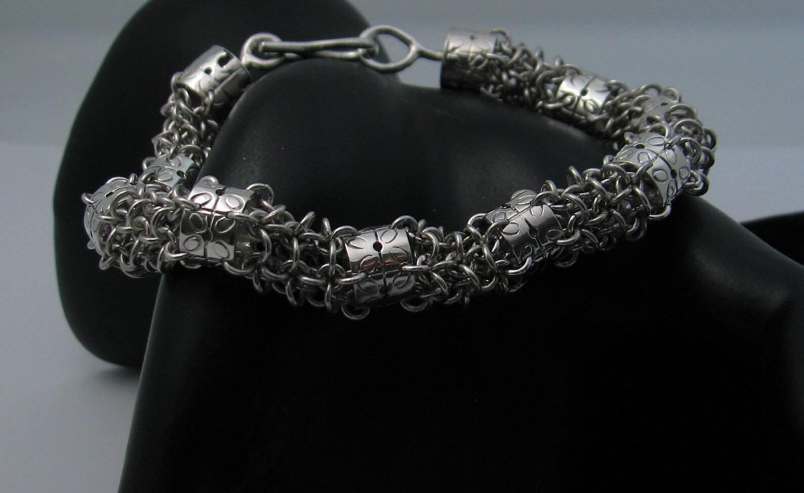 Tubular Chainmail Bracelet - Etsy