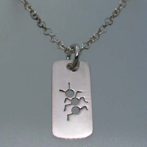 Ant Tag Pendant - Etsy