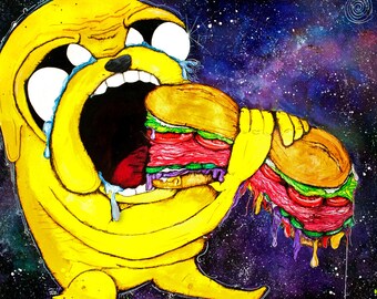 Jake the Dog Art - Etsy