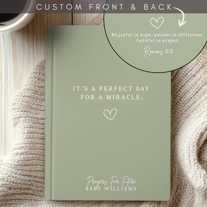 Infertility Baby Journal - Etsy