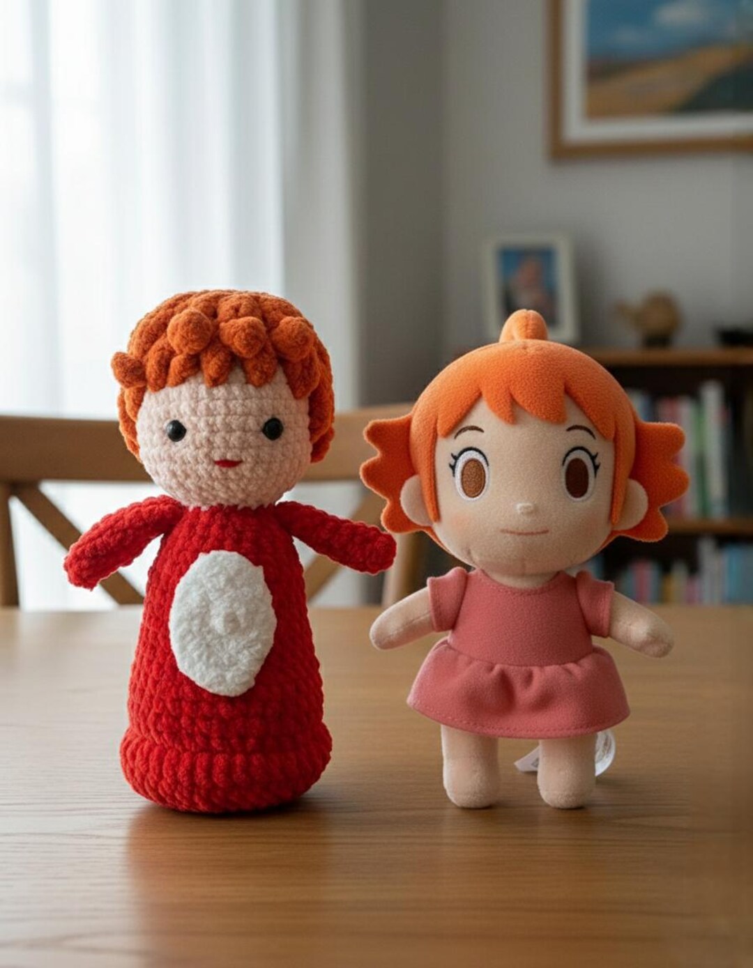 Handmade Crochet Ponyo Plushie - Studio Ghibli Inspired Amigurumi Doll ...
