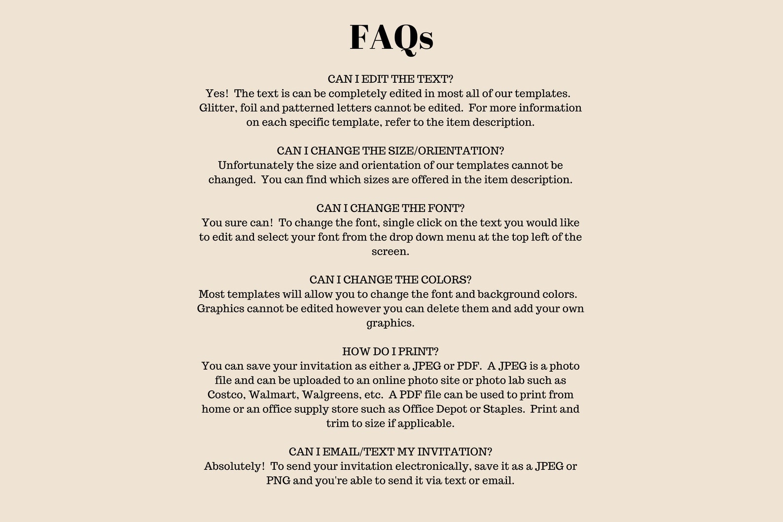 INSTANT Editable Fiver Party Enclosure Card Birthday Party Insert Card ...