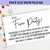 INSTANT Editable Fiver Party Enclosure Card Birthday Party Insert Card ...
