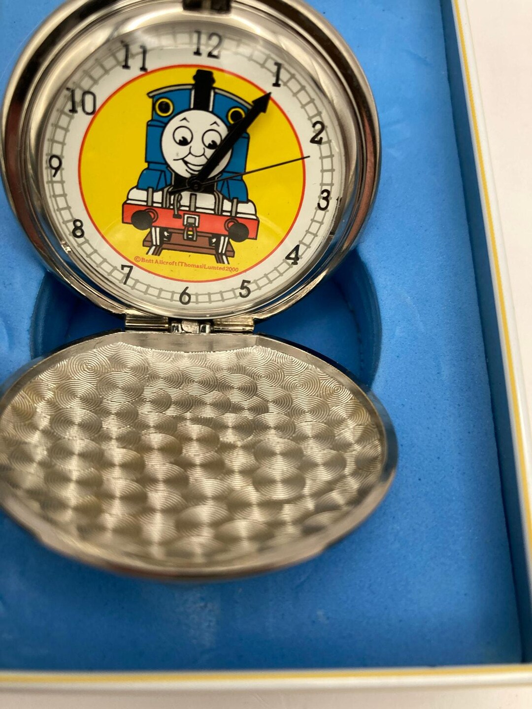 New Thomas the Train Conductors Pocket Watch W/ Chain and Book Style ...