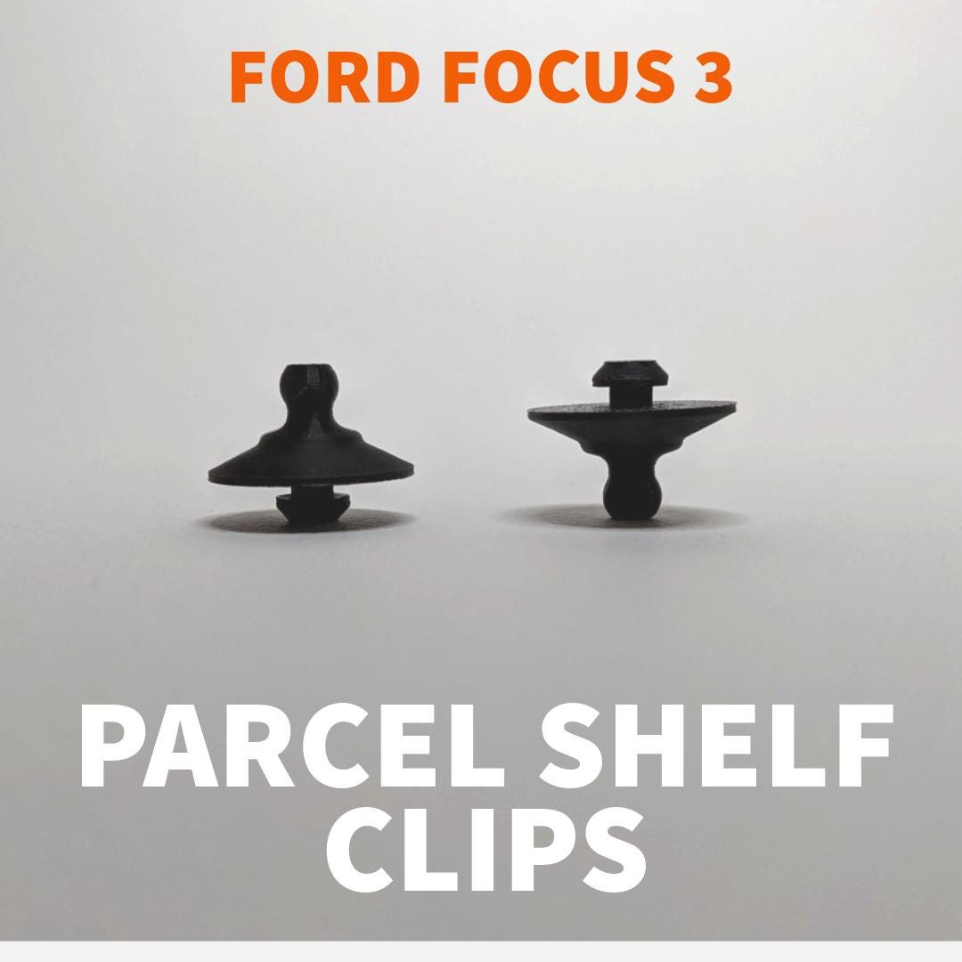 Ford focus parcel shelf clip store