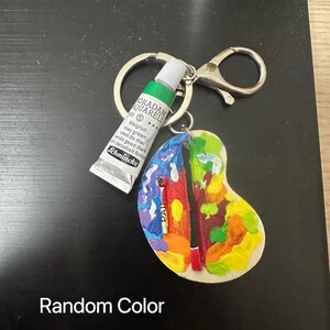 Creative Handcrafted Oil Paint Palettes, Paint Paste Keychains, Y2K Bag ...