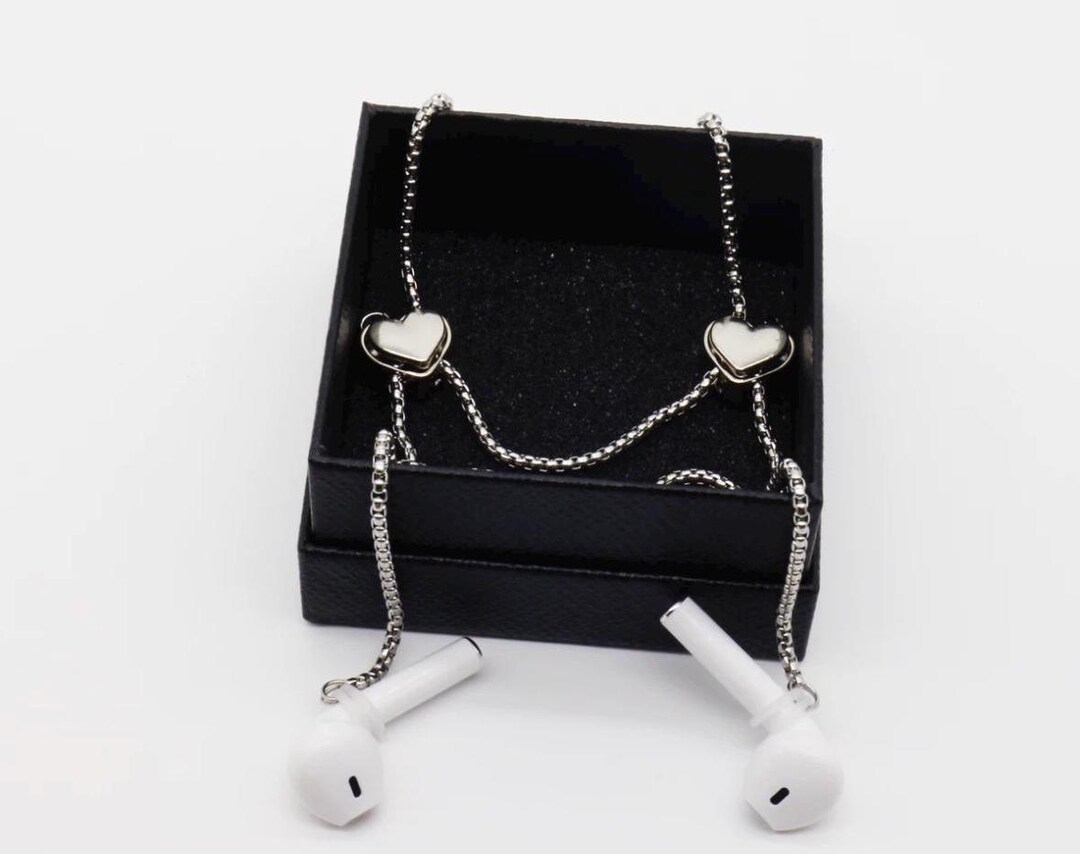 Silver Chain,bluetooth Headset Chain,airpods Pendant Chain,headset Anti ...