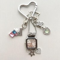 Heart Keychain - Etsy