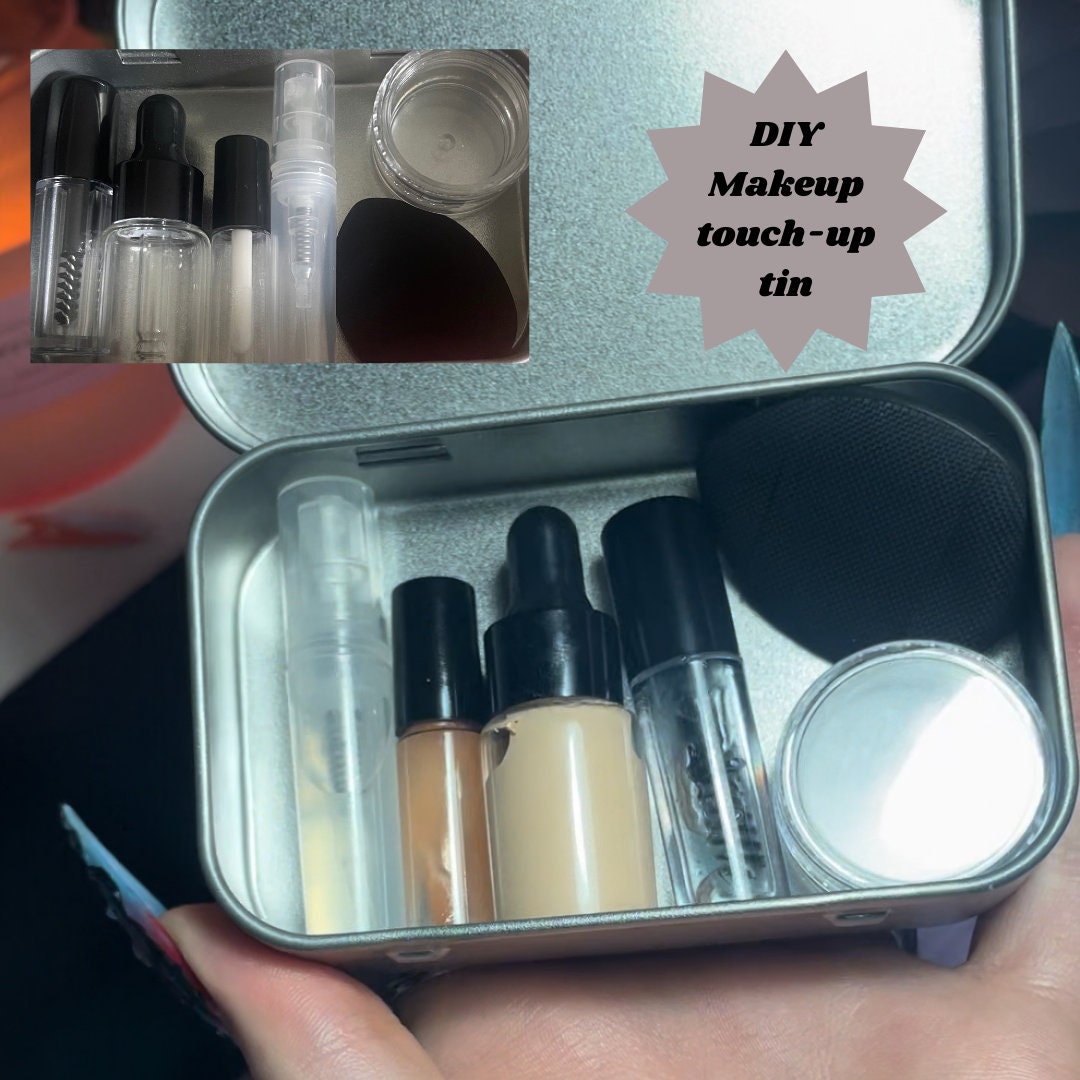 DIY Altoids Tin Makeup Touch up Kit. Mini Makeup Travel Size Makeup - Etsy