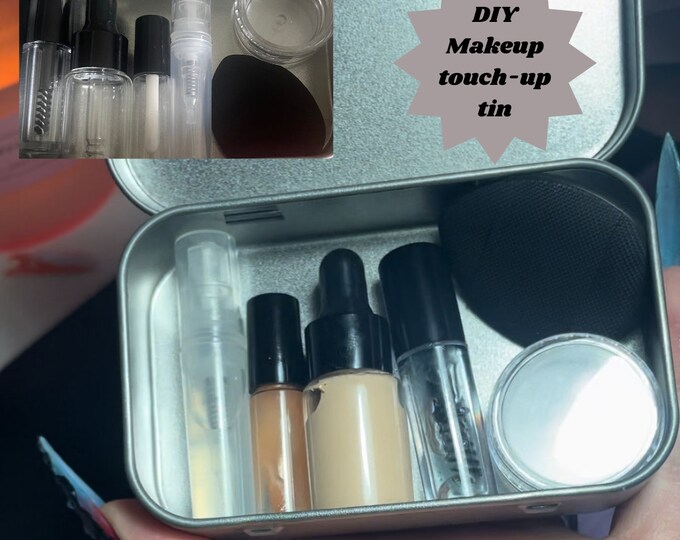 DIY Altoids Tin Makeup Touch up Kit. Mini Makeup Travel Size Makeup - Etsy