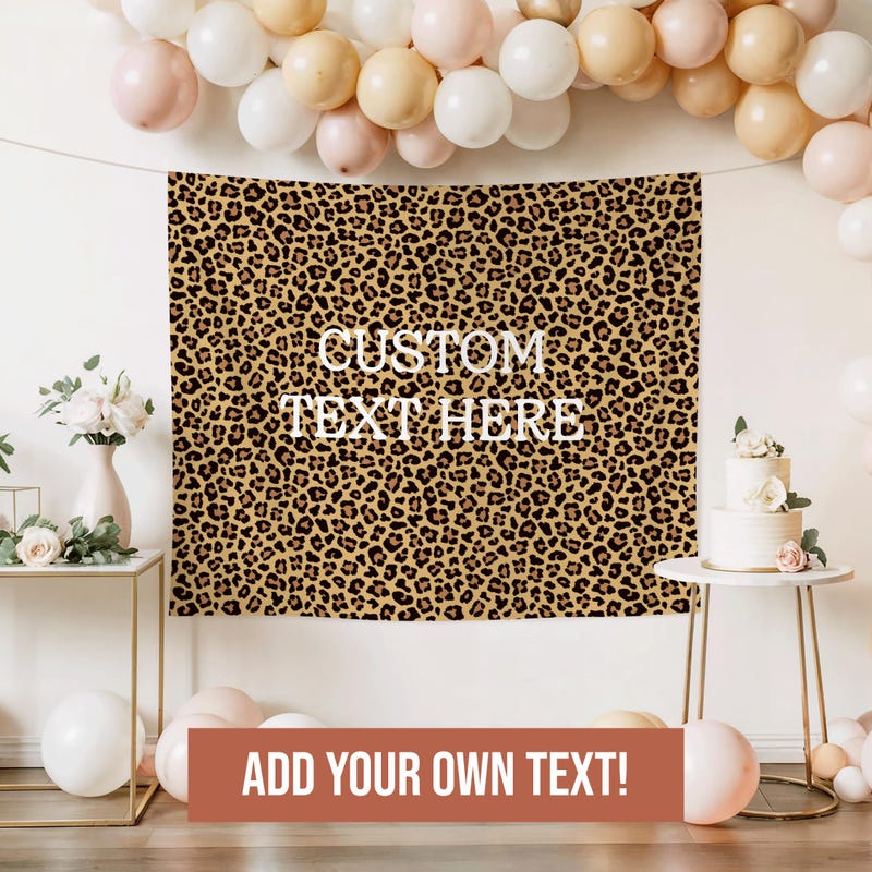 Cheetah Tapestry for Wall - Etsy
