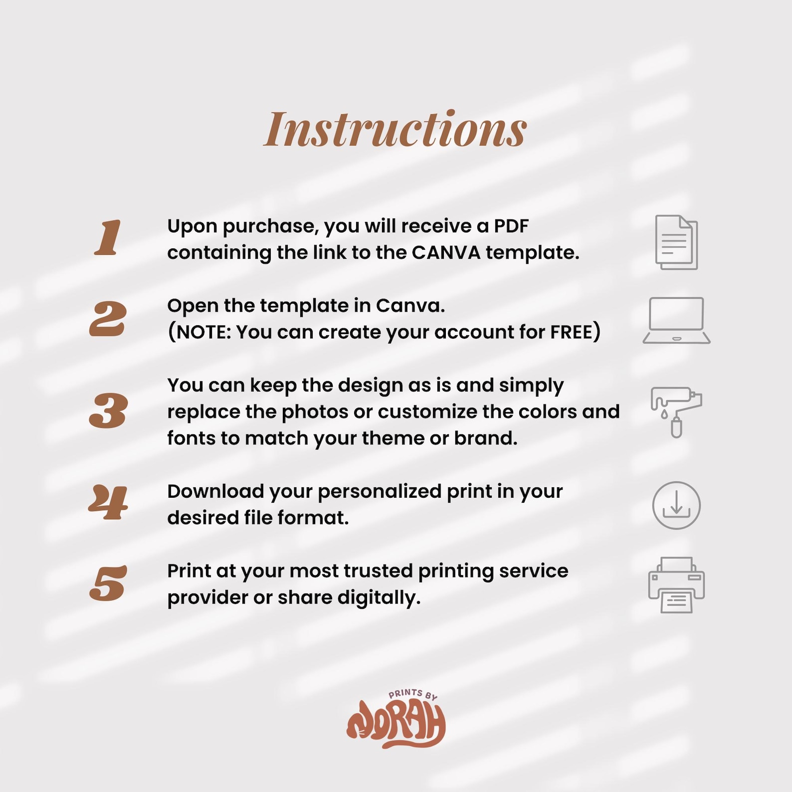 Senior Photography Welcome Guide Template Canva, Pre-written Graduation ...