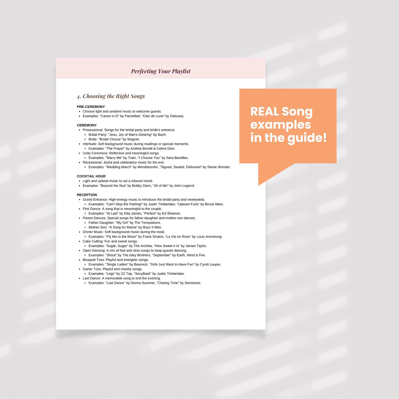 Wedding Music Checklist Template for Wedding Song List Canva Printable ...