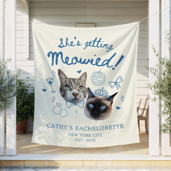 Bachelorette Face Banner - Etsy Israel