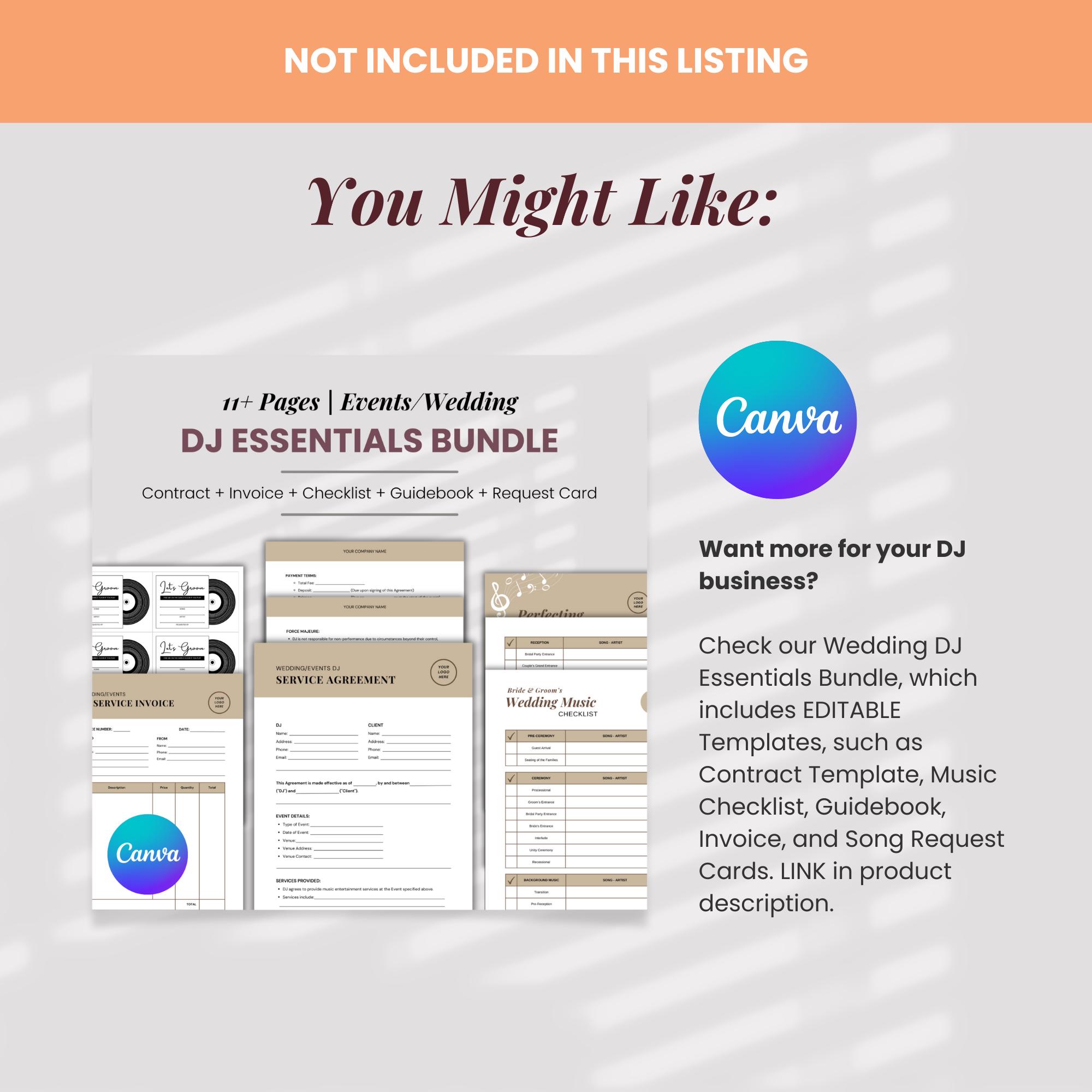 Wedding DJ Script Template Google Docs, Pre-written Wedding DJ Ceremony ...