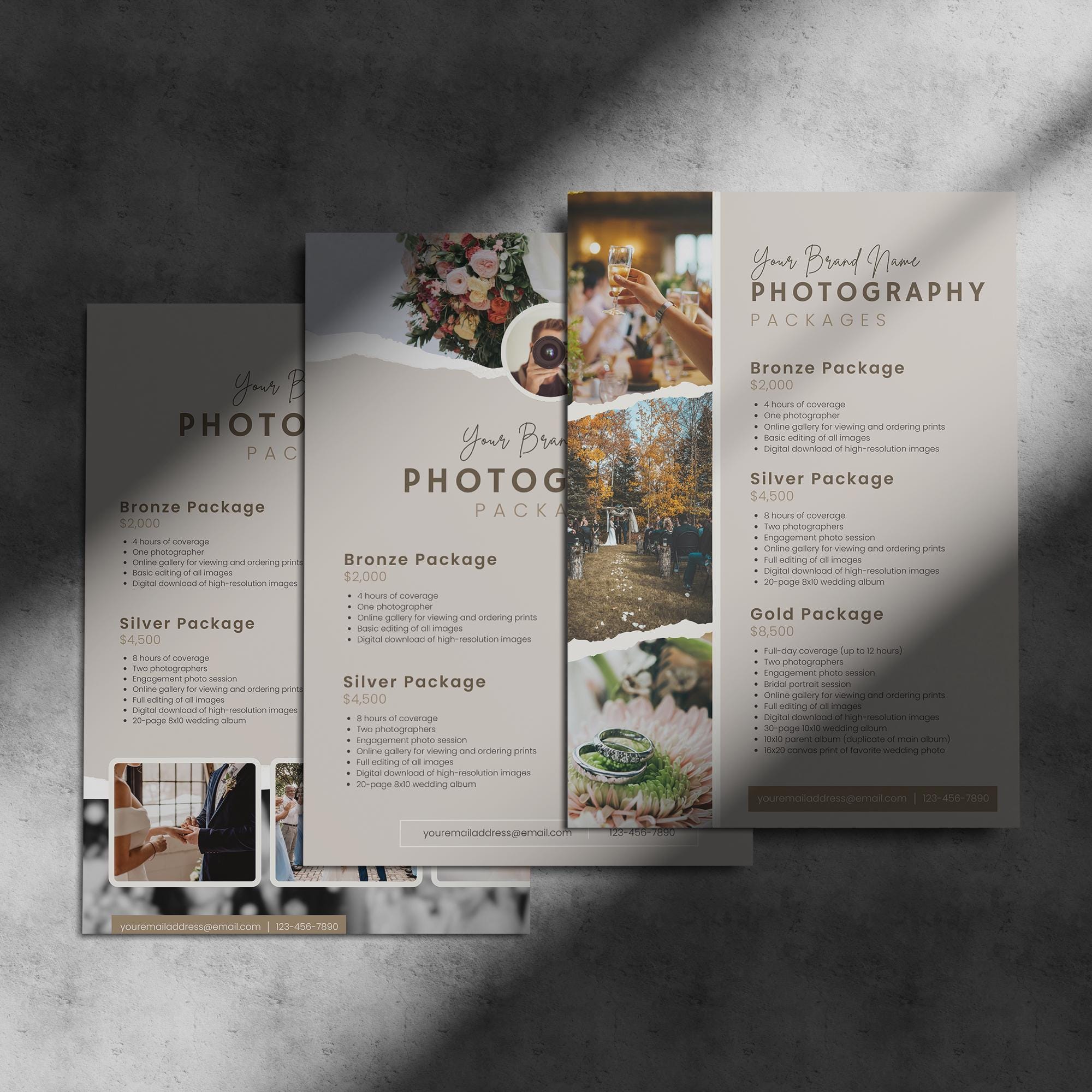 Wedding Photography Marketing Package Event Photography Social Media ...