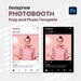 Instagram Photobooth Prop Template, Instagram Photo Booth Photoshop ...