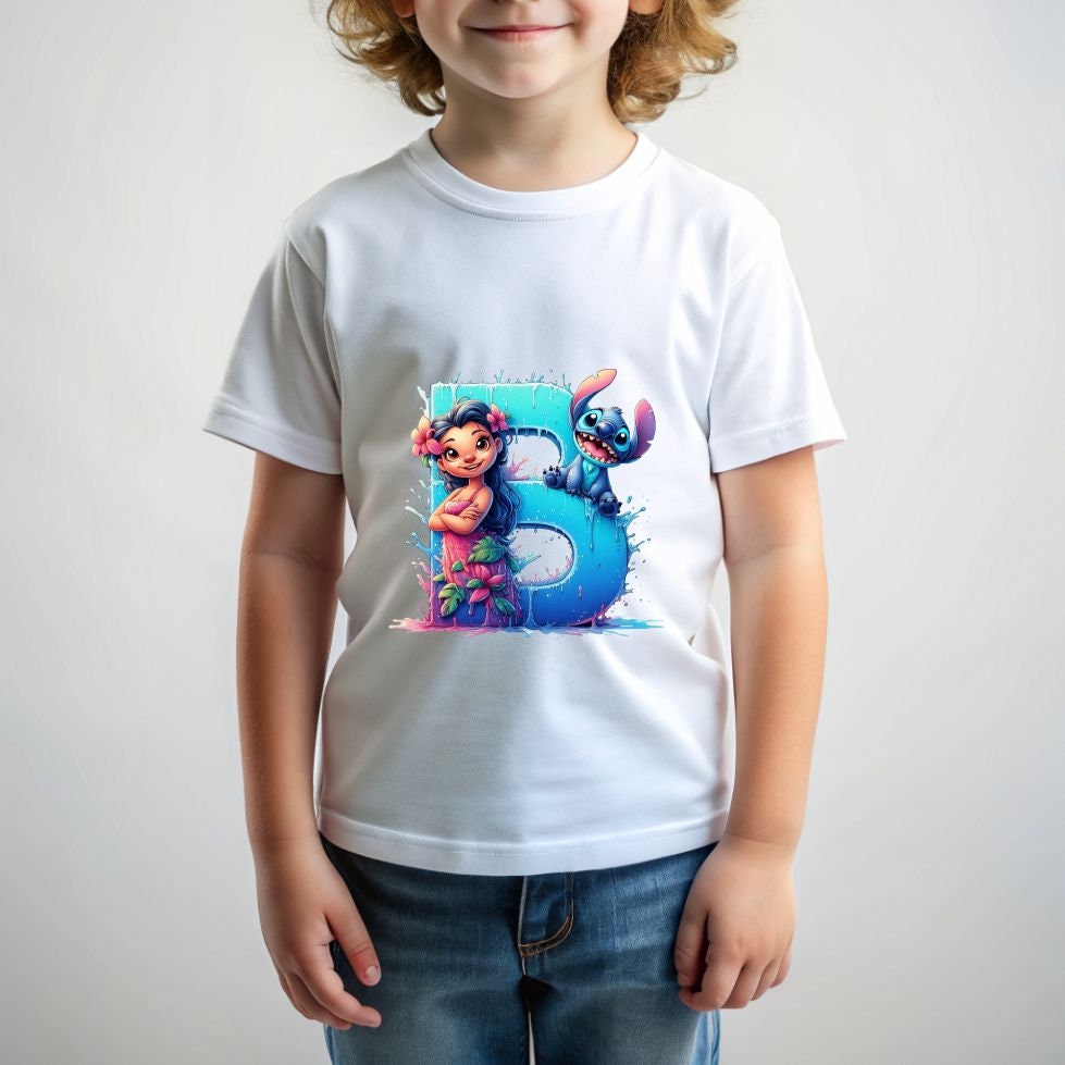 Lilo and Stitch Alphabet Png Font Stitch and Lilo Letters Png Stitch ...