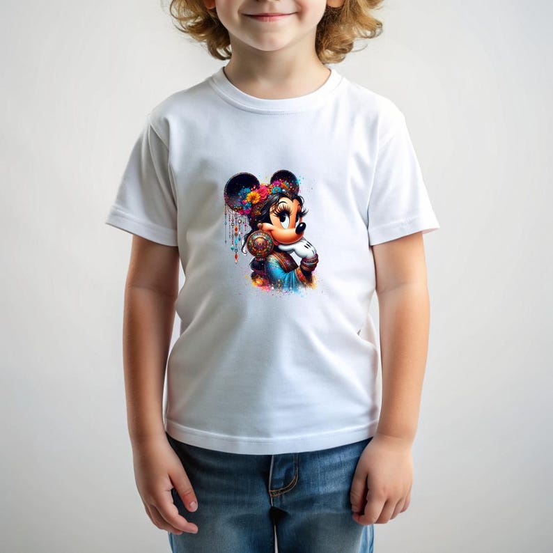 5 PNG Gypsy Minnie Png Mouse Splash and Watercolor Png Minnie ...