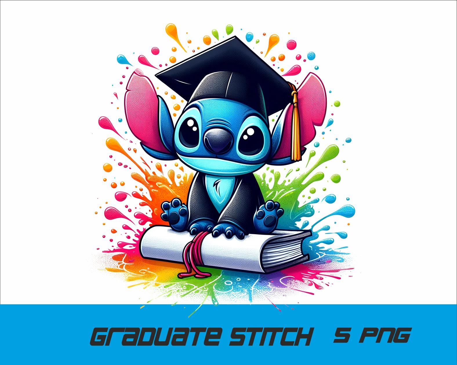 5 PNG Graduate Stitch Png Stitch Splash and Watercolor Png Stitch ...