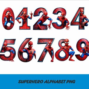 Superhero Alphabet Png Font Cartoon Superhero Letters Png Font ...
