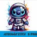 5 PNG Astronaut Stitch Png Stitch Splash and Watercolor Png Astronaut ...