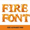 Flame Font Fire Font Burning Font Flaming Letters Font Burning Fire ...