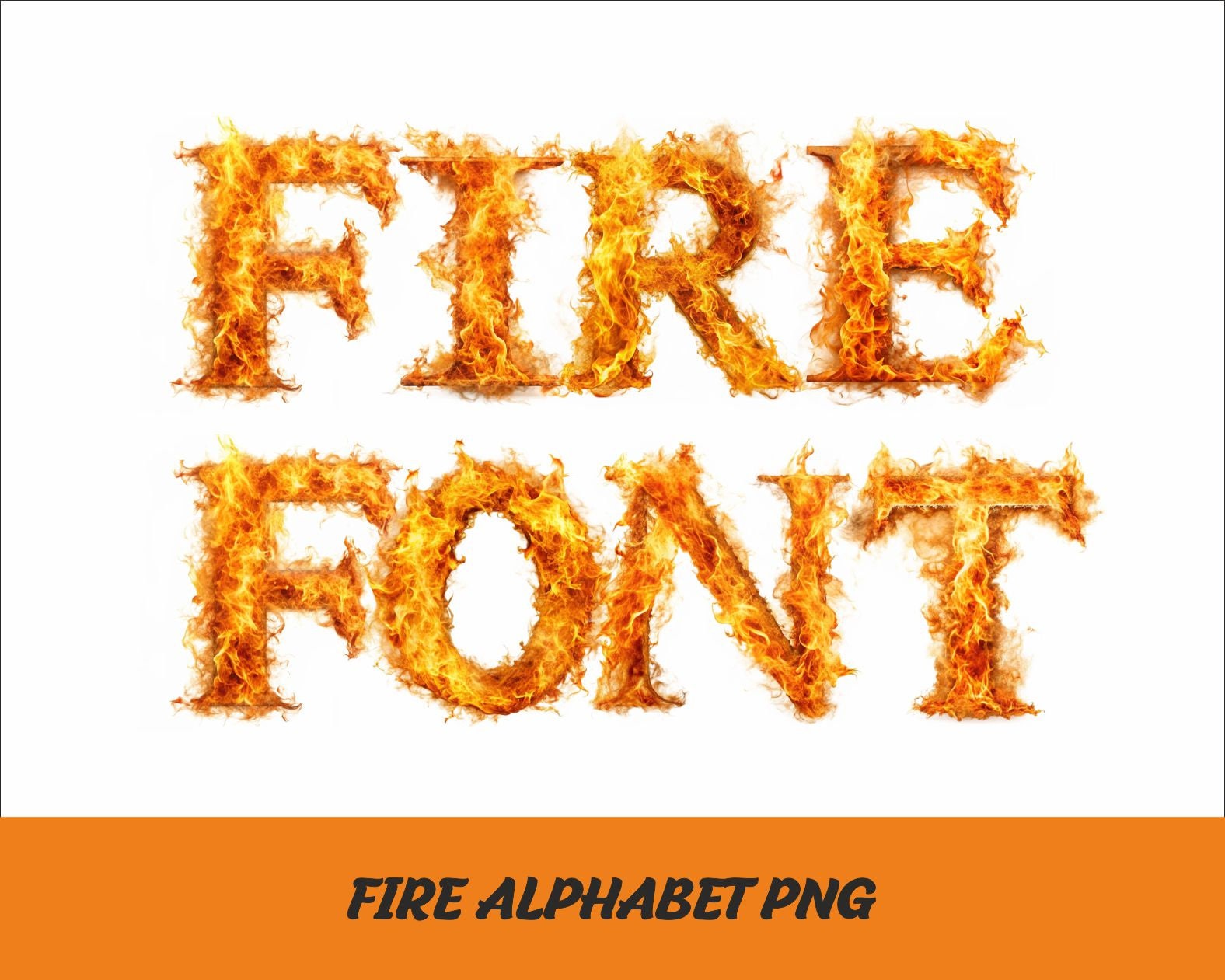 Fire Alphabet Png Font Flameletters Png Fire Font Flame Alphabet Png - Etsy