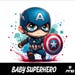 5 PNG Baby Superhero Png Captain Superhero Splash and Watercolor Png ...