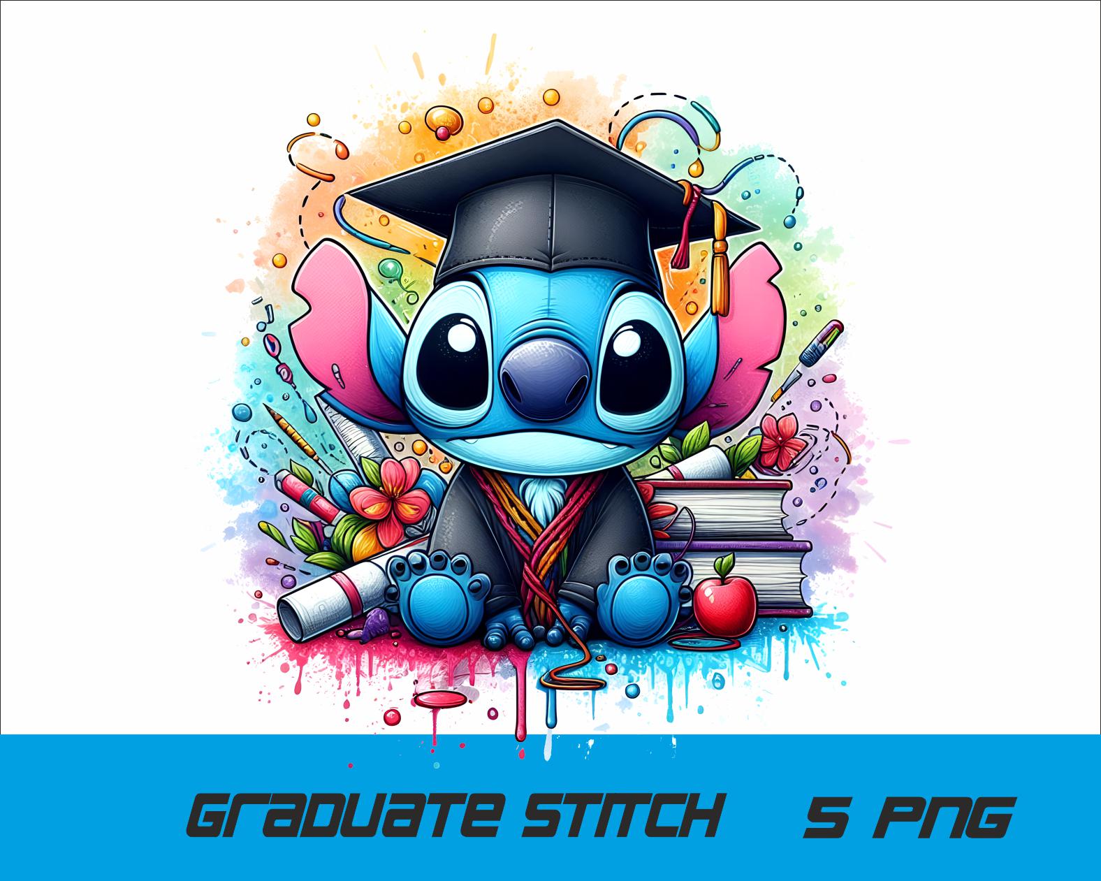5 PNG Graduate Stitch Png Stitch Splash and Watercolor Png Stitch ...